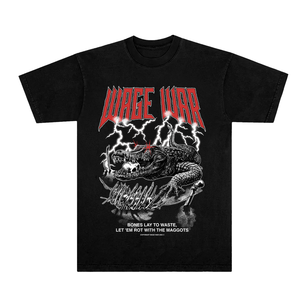 Alligator Bones Tour Tee – Wage War